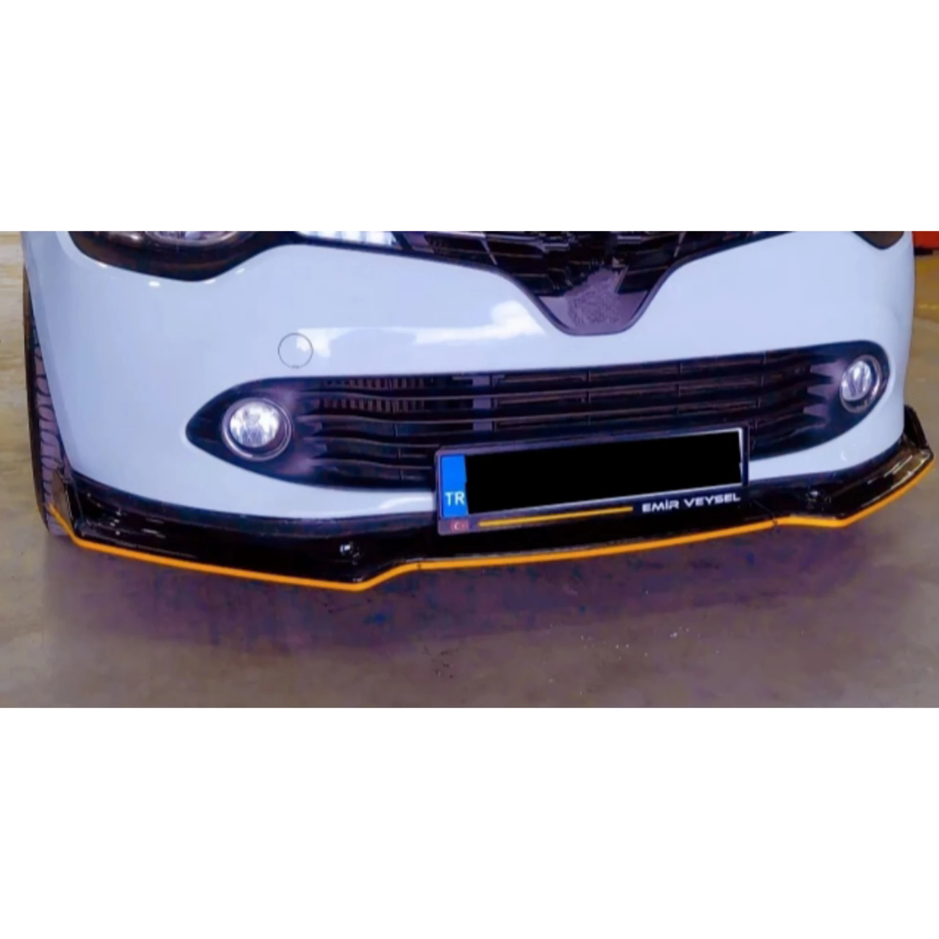 Pare chocs avant pour Renault Clio 4 5, kit de carrosserie, accessoires de voiture, séparateur ...