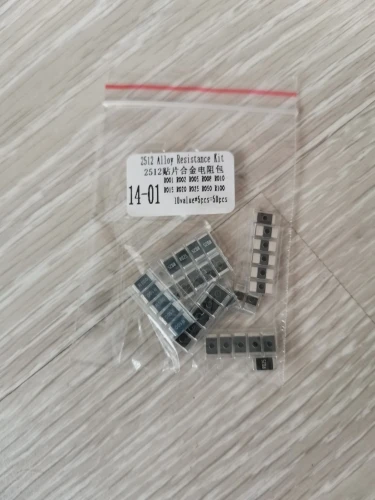 Сопротивление сплава 50 шт. 2512 2 Вт R001 R002 R003 R004 R005 R006 ...