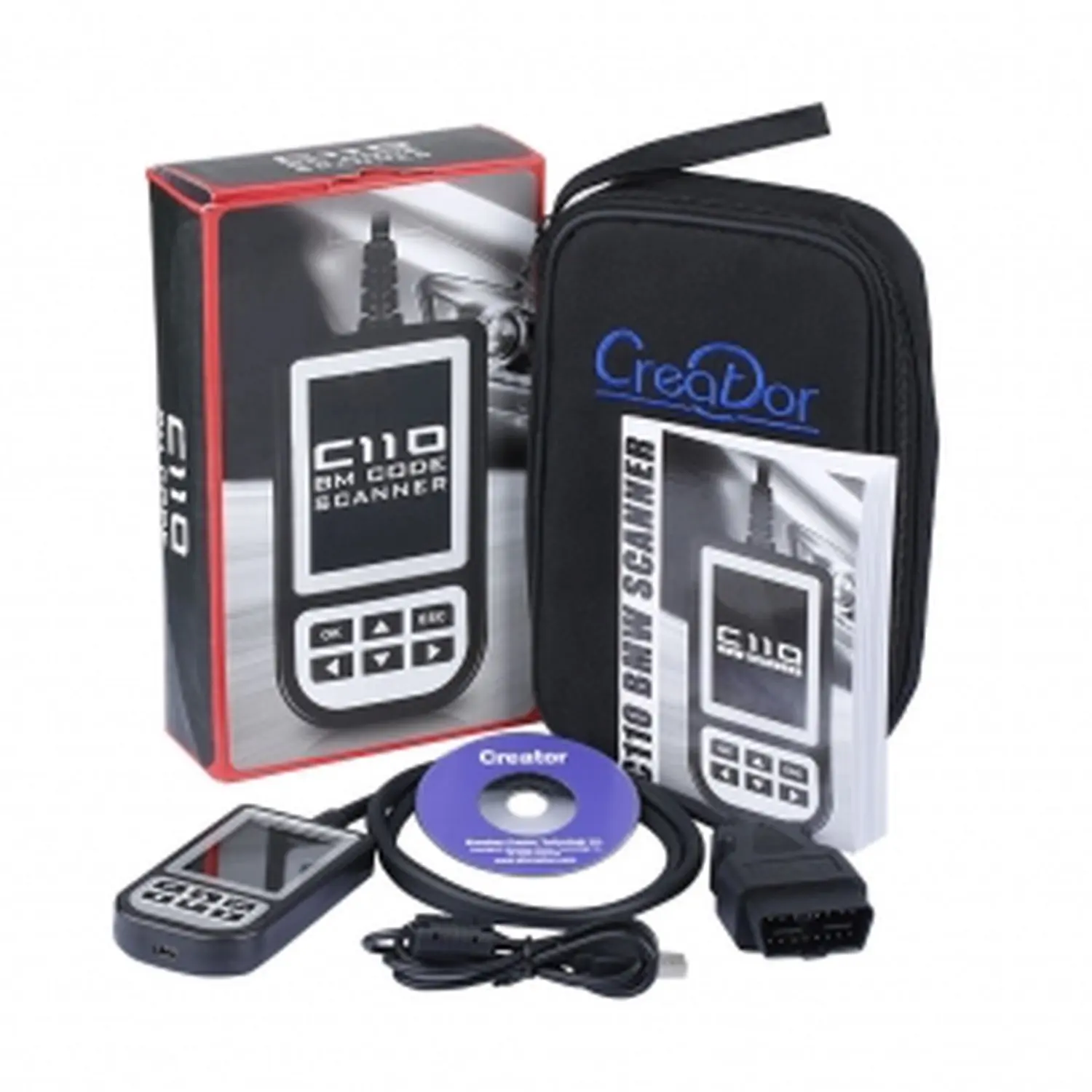 Großhandelpreise C110 Engine Diagnostic Airbag Abs Fault Code Scan Tool