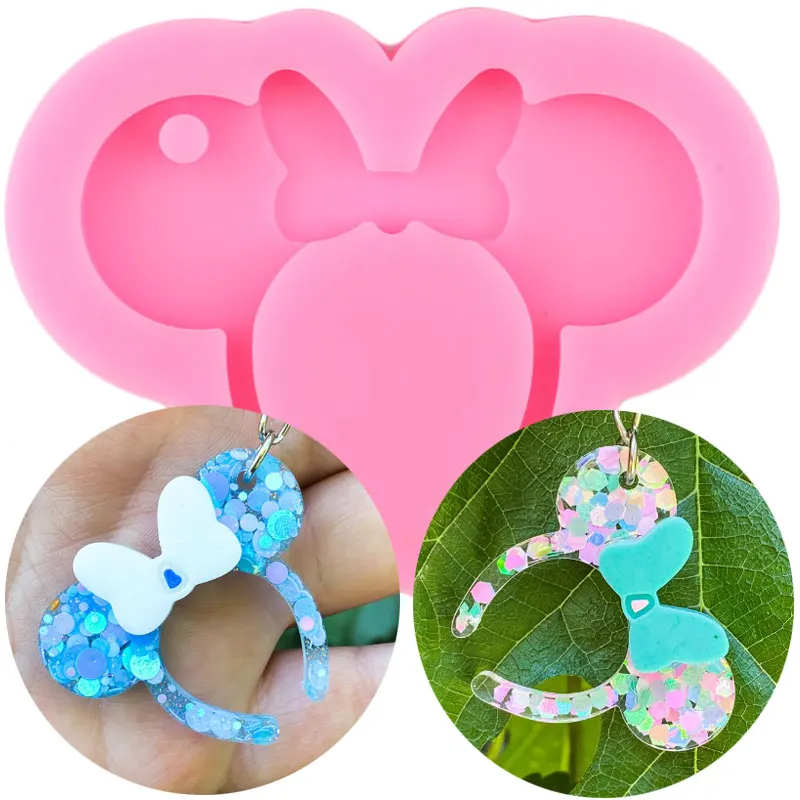 Mickey mouse defense keychain mold silicone keychain mold Knuckle molds ...