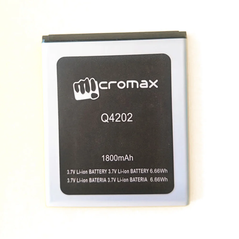 Battery for Micromax Q4202 Battery Batteria High Quality 1800mAh|Mobile ...
