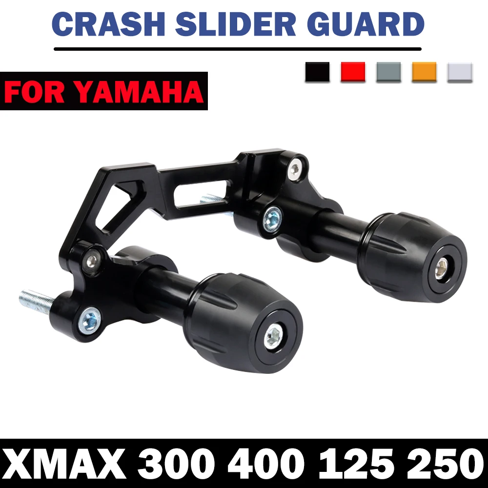 Modified-XMAX-Rear-Protective-Crash-Slider-Guard-Rear-Axle-Muffler-Pipe ...