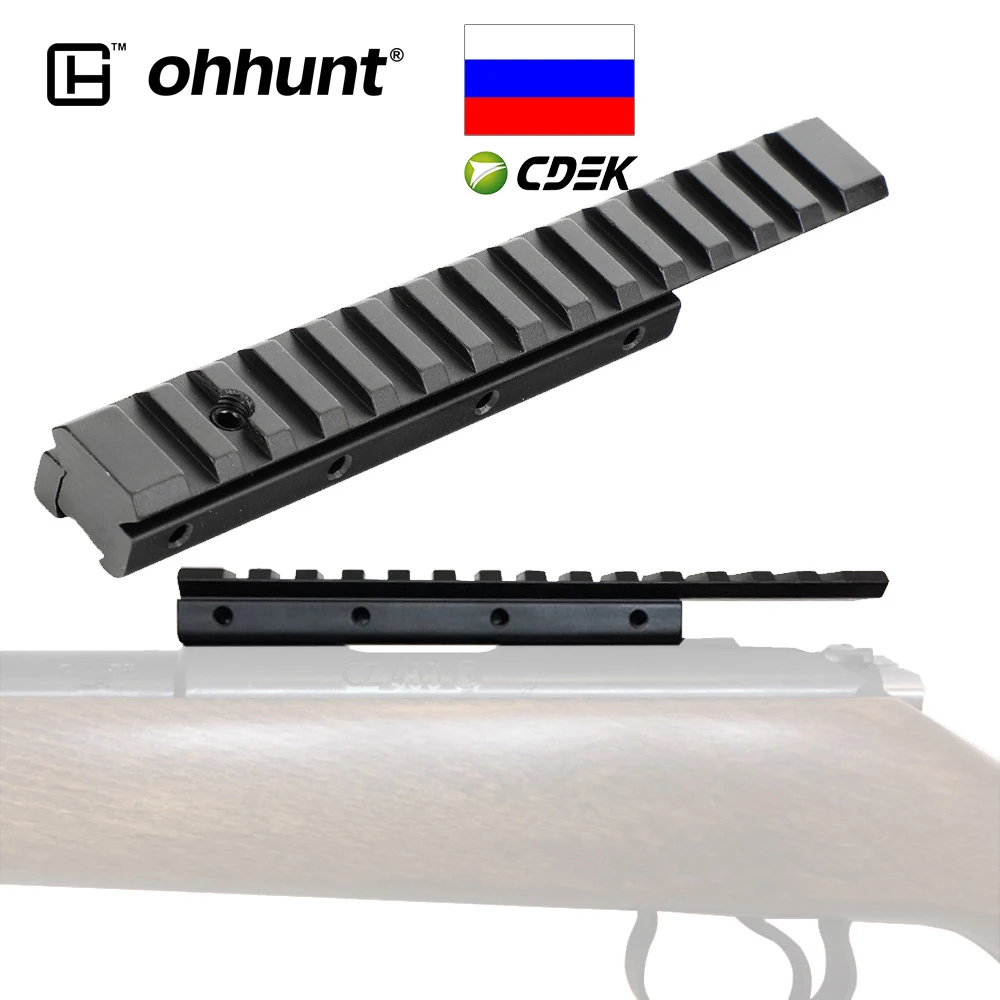 Ohhunt Hunting Extension Dovetail Rail Mount 11mm To 21mm Picatinny ...