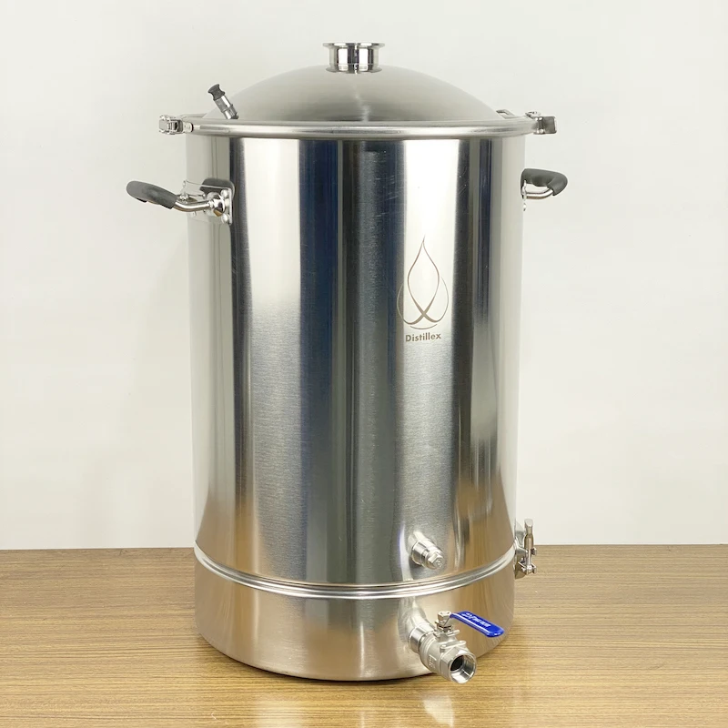 New 2021 , 55L Pot, Boiler, Tank, Fermenter with bell lid Distillation ...