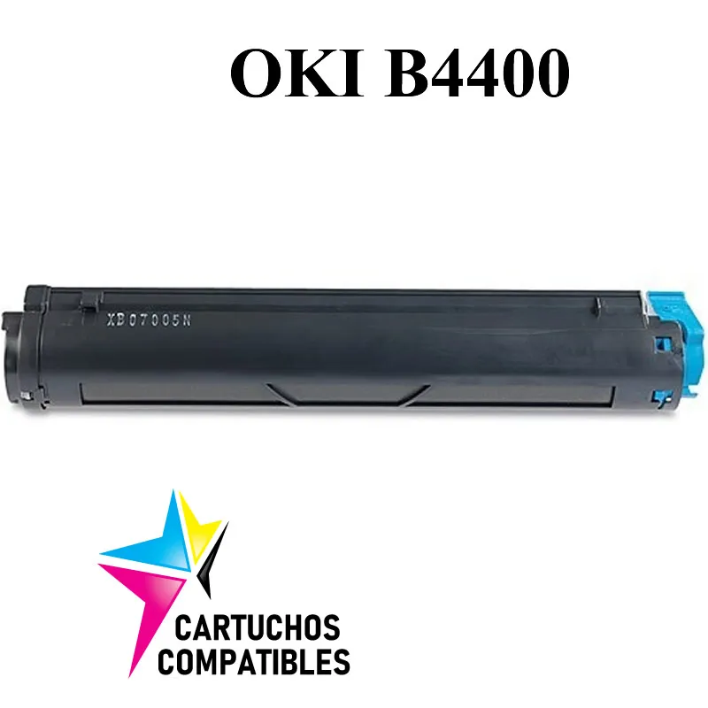 OKI B4400 B4600 Tóner Negro compatible B4600N B4400N alta calidad ...