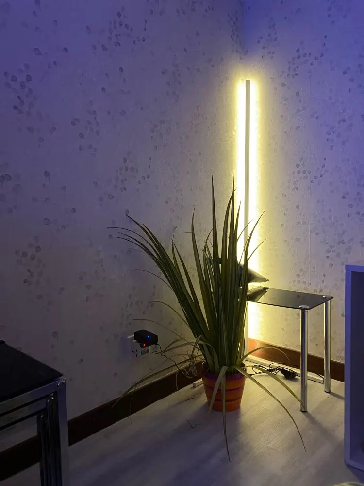 Multicolored LED corner floor lamp – Worth Buy Store