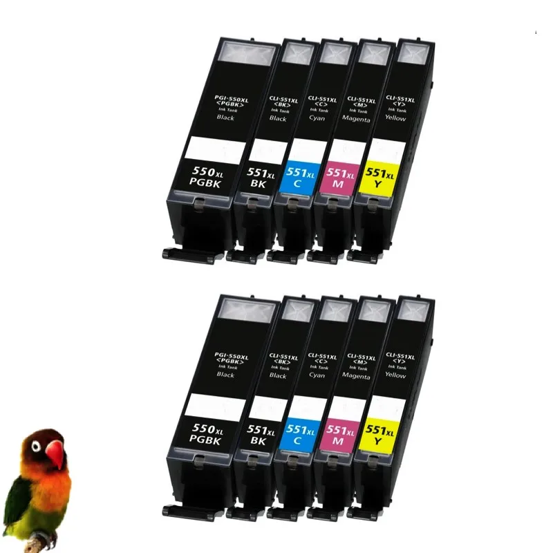 10-inks-x-Canon-IP7250-MG5450-MG5550-MG6350-MG6450-MG7150-MX725-MX925 ...