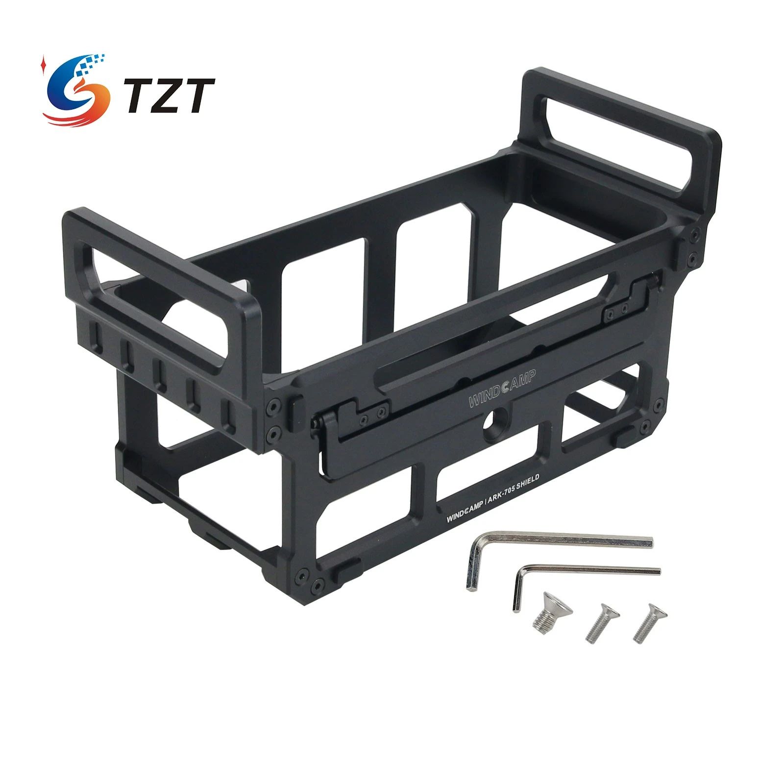 Tzt Original Windcamp Ark-705 Shield Case Carry Cage Protector For Icom ...