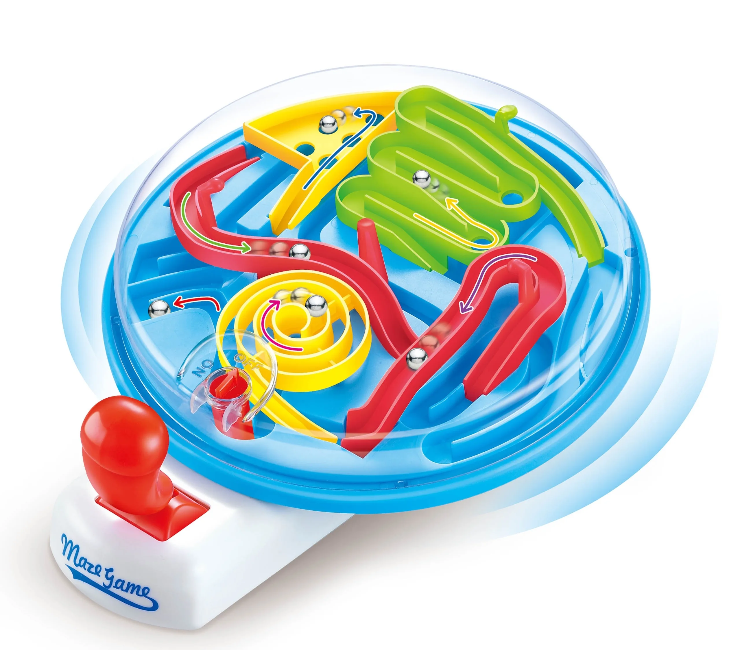 Board Game: Maze circular (game skill, Maze with remote control, passes ...