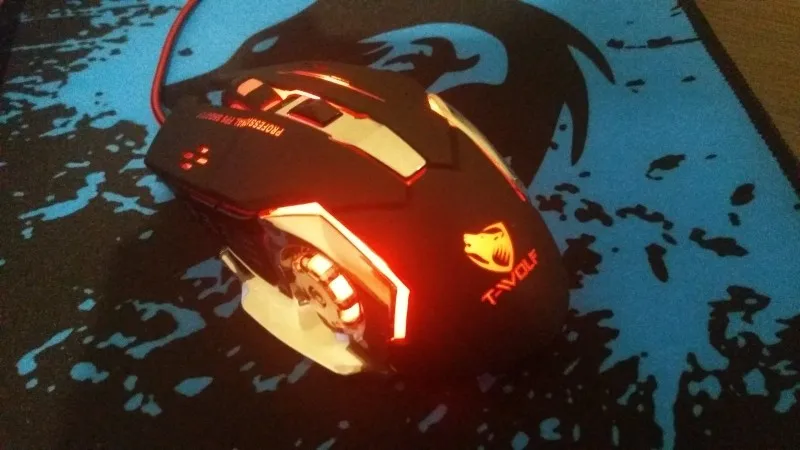 LED Wired Optical Silent Gaming Mouse | Gamer Fuss