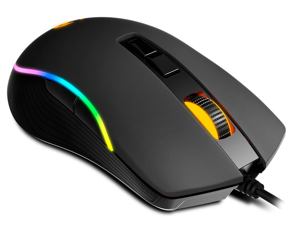 KROM Kane mouse Gaming PC AVAGO A3050 optical Sensor, 8 programmable ...