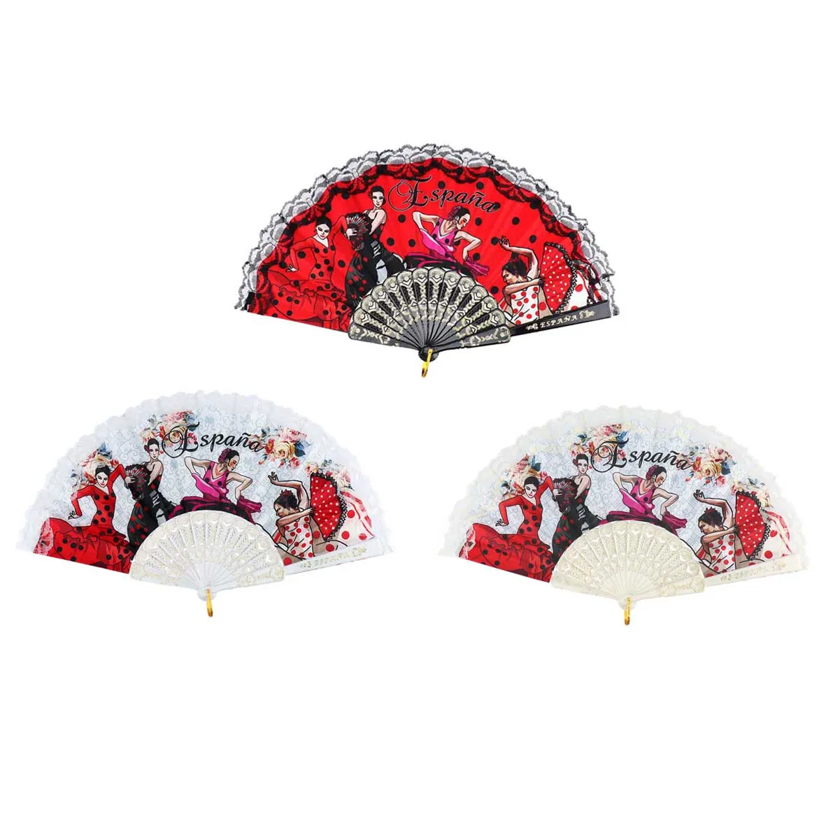 Spanish Flamenco Fans