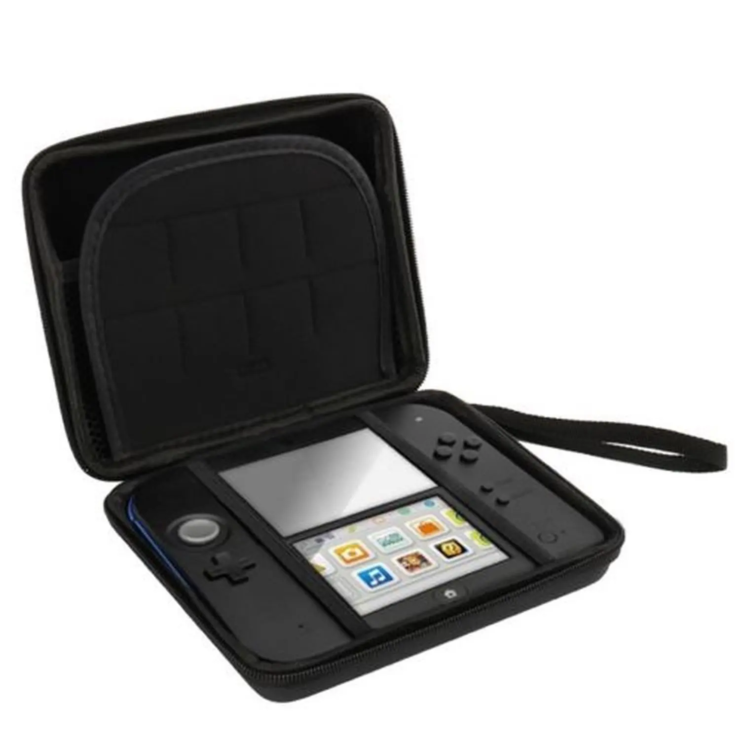 Nintendo 2DS storage and transport hard case with zipper