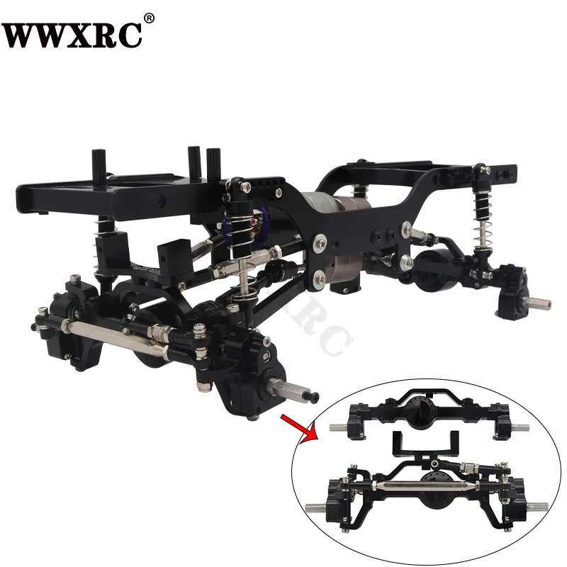 Mn90 Full Metal Upgrade Chassis | Mn Full Metal Chassis | Rc Chassis ...