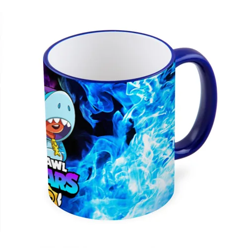 Full sealing mug Brawl Stars Leon shark|Mugs| - AliExpress
