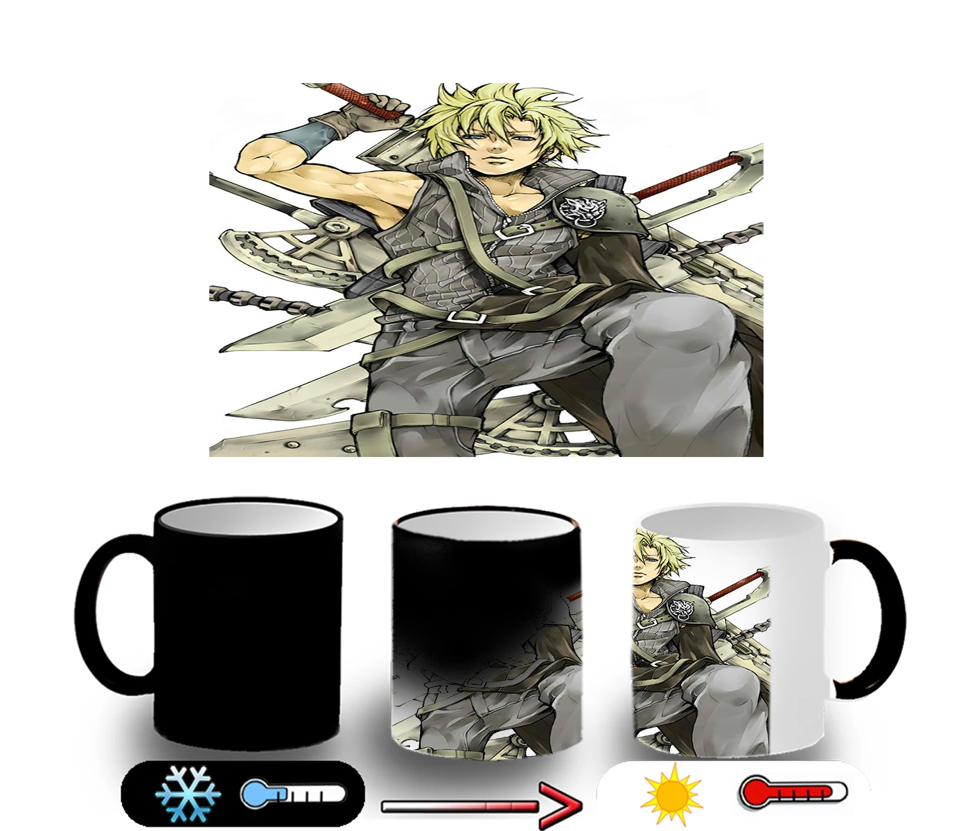 TAZA MÁGICA FANART PERSONAJE RPG magic mug|Tazas| - AliExpress