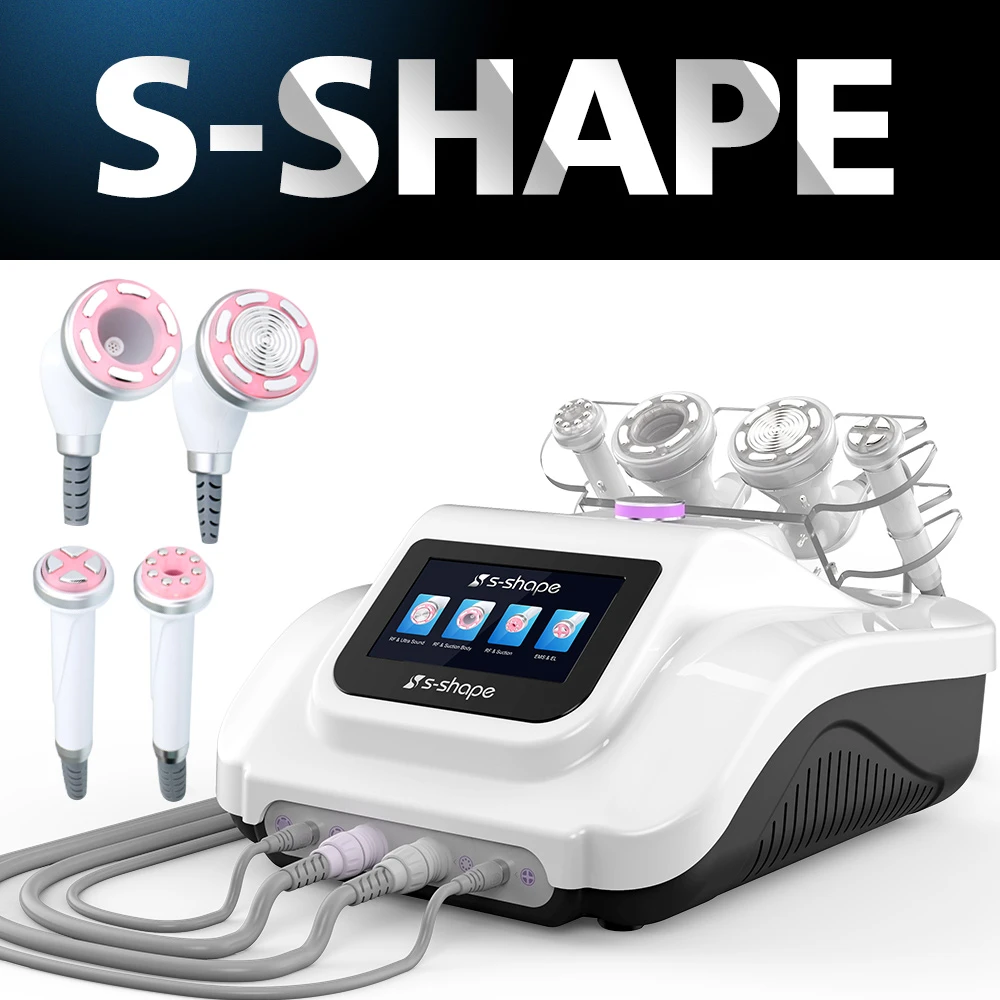 S Shape Ultra Cavitation Rf Fat Removal Cellulite Slimming Machine ...