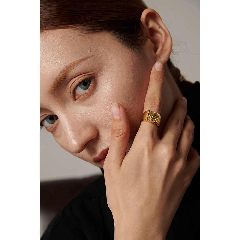 Δαχτυλίδι ασ.925 Sun Abstract – Kosmo Jewellery