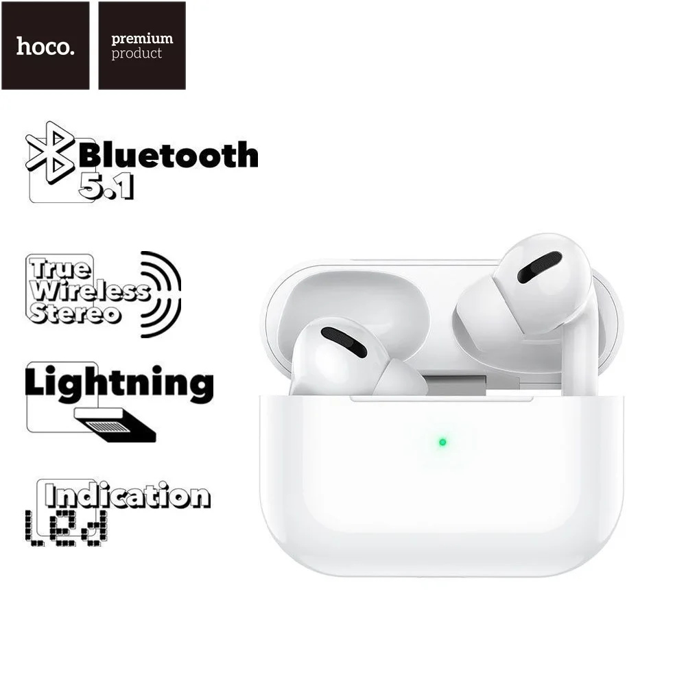Tws Headset Hoco Ew04 Plus Original Bt5.1, In-ear (white) - Earphones & Headphones - AliExpress