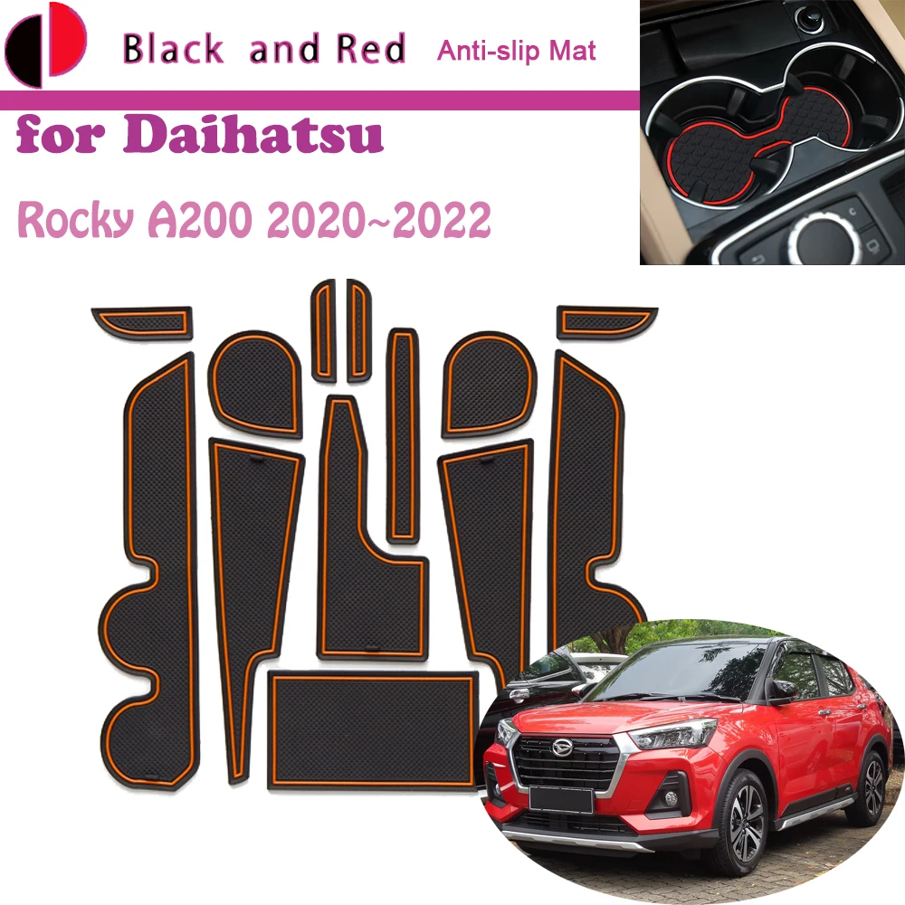 Rubber Door Groove Mat for Daihatsu Rocky Toyota Raize Perodua Ativa ...