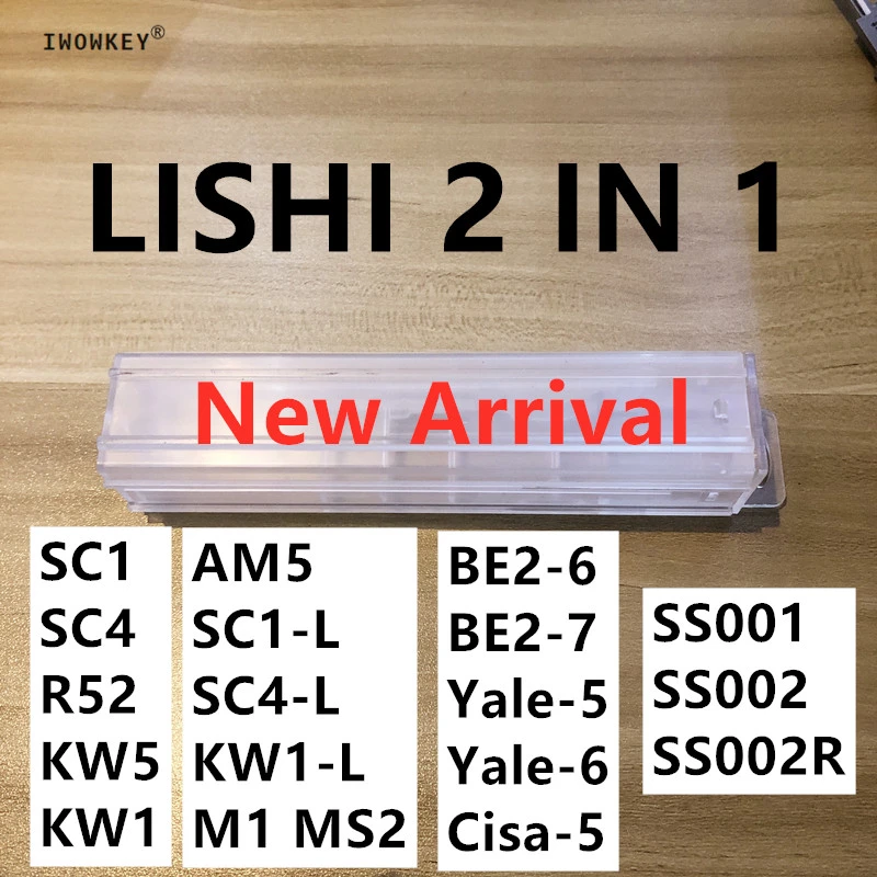 New Arrival Lishi 2 In1 Tools SC1 KW1 SC4 KW5 R52 SC1 L KW1 L SC4 L M1 ...
