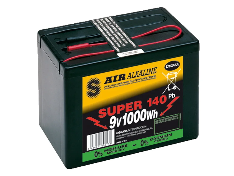 CEGASA-ALKALINA-SUPER-140-9V-1000WH-PASTOR-pile-training-electric ...