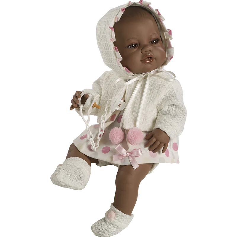 Berbese-newborn-baby-doll-bold-polka-dot-dress-42-cm-to-give-away ...