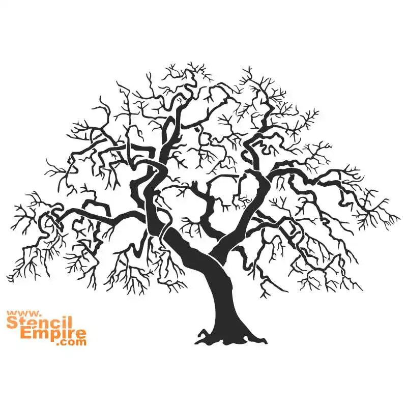 Oak Tree Stencils