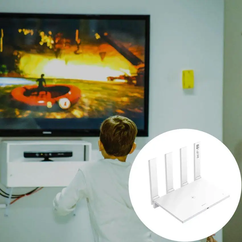 Router Nirkabel Quad-Core 5G Wi-fi Rumah Tangga Gigabit