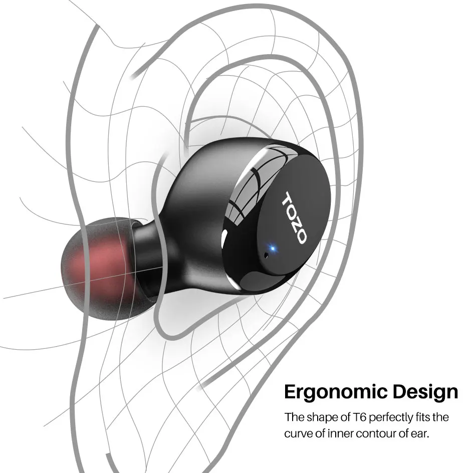 TOZO T6S - Intelec | Tecnología y Fitness