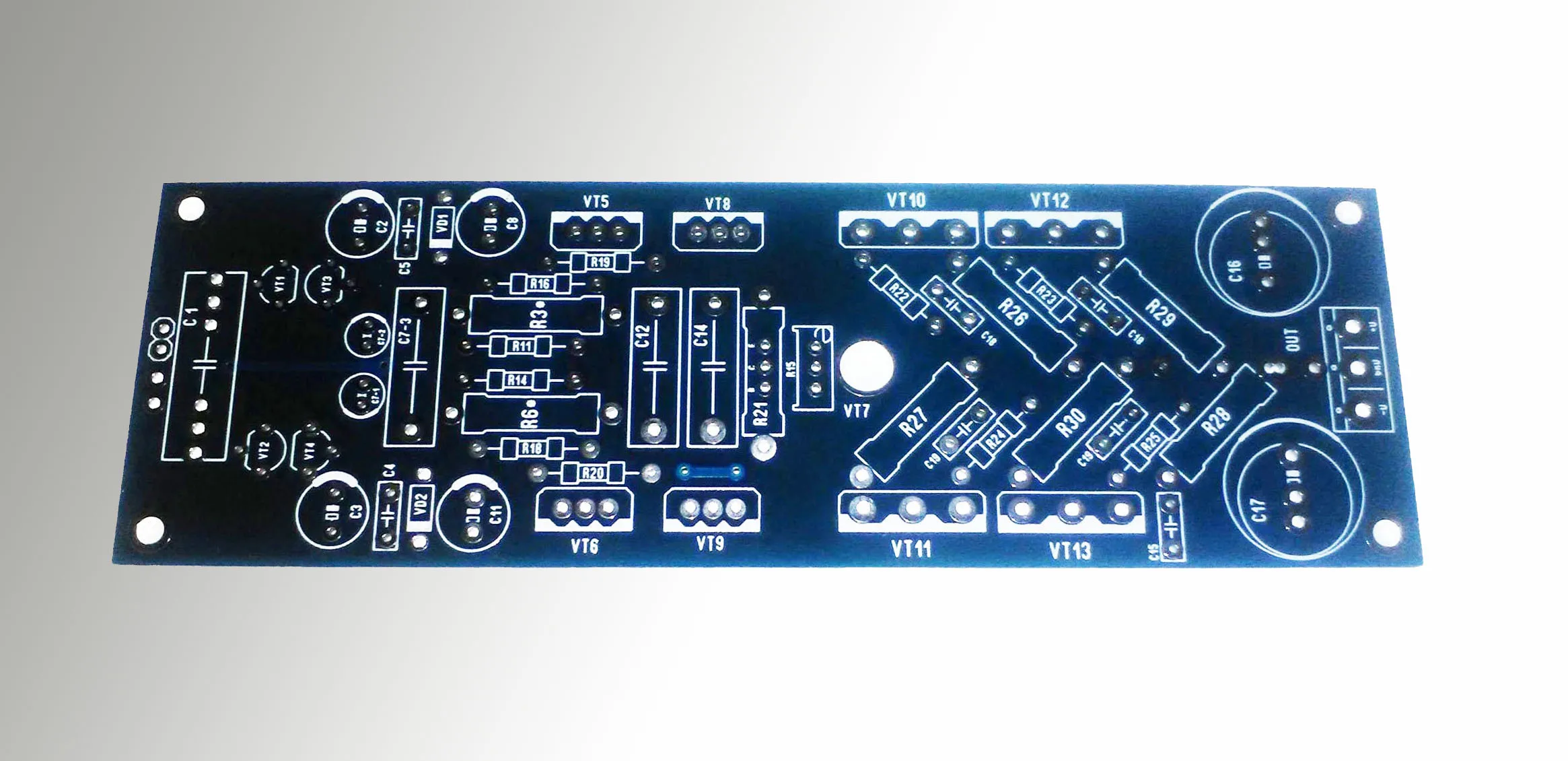Kit-circuit-board-amplifier-preamplifier-PSU-level-meter-amplifier-kit ...