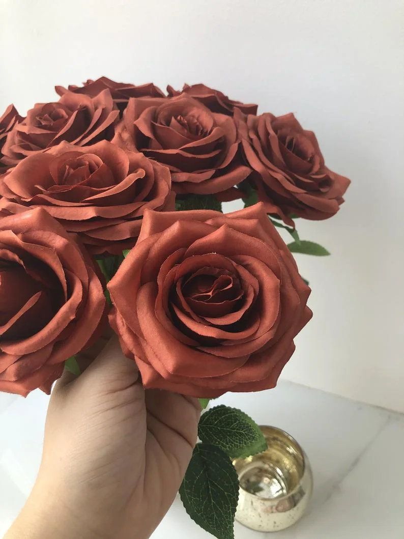 Rust Colored Roses