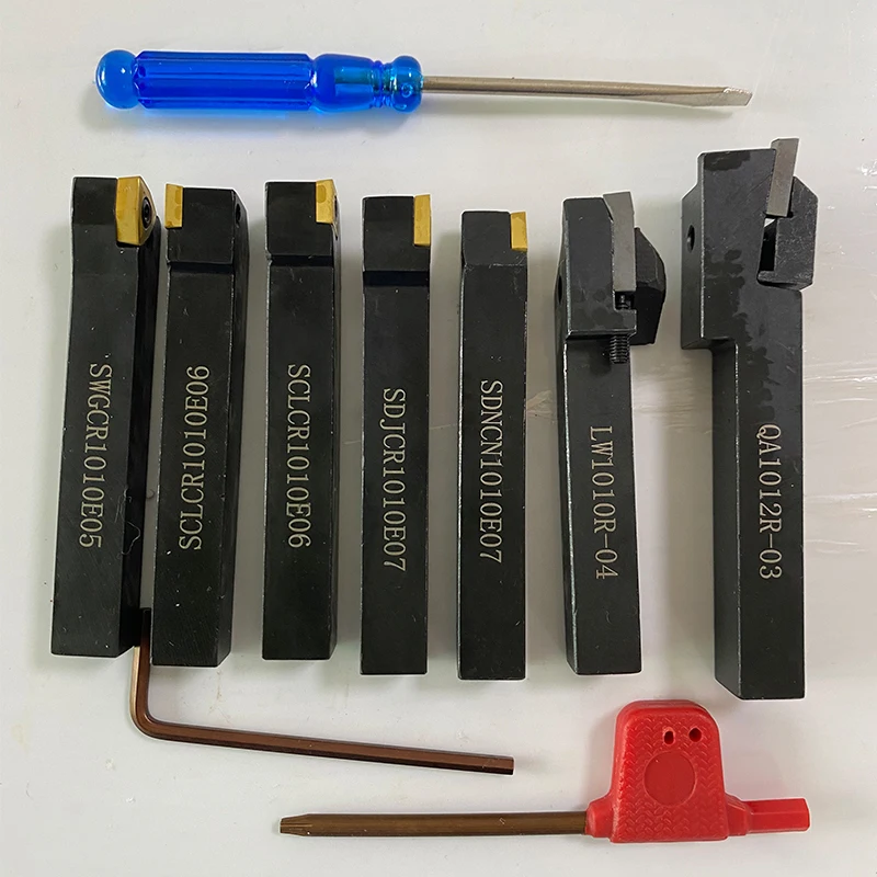 Mini-Lathe-Tools-7Pcs-Lathe-Cutter-Set-Lathe-Tool-Holder-Metal-Turning ...