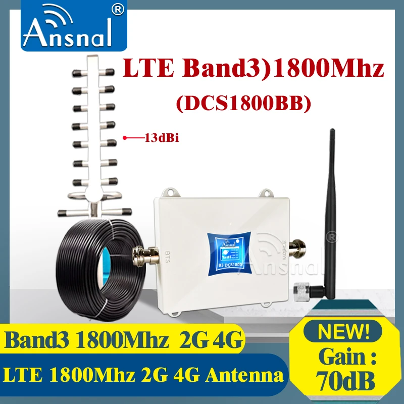 Big Sale!!1800Mhz 4G Signal Booster LTE GSM 1800Mhz 4G NetWork Mobile Booster DCS 1800Mhz GSM ...