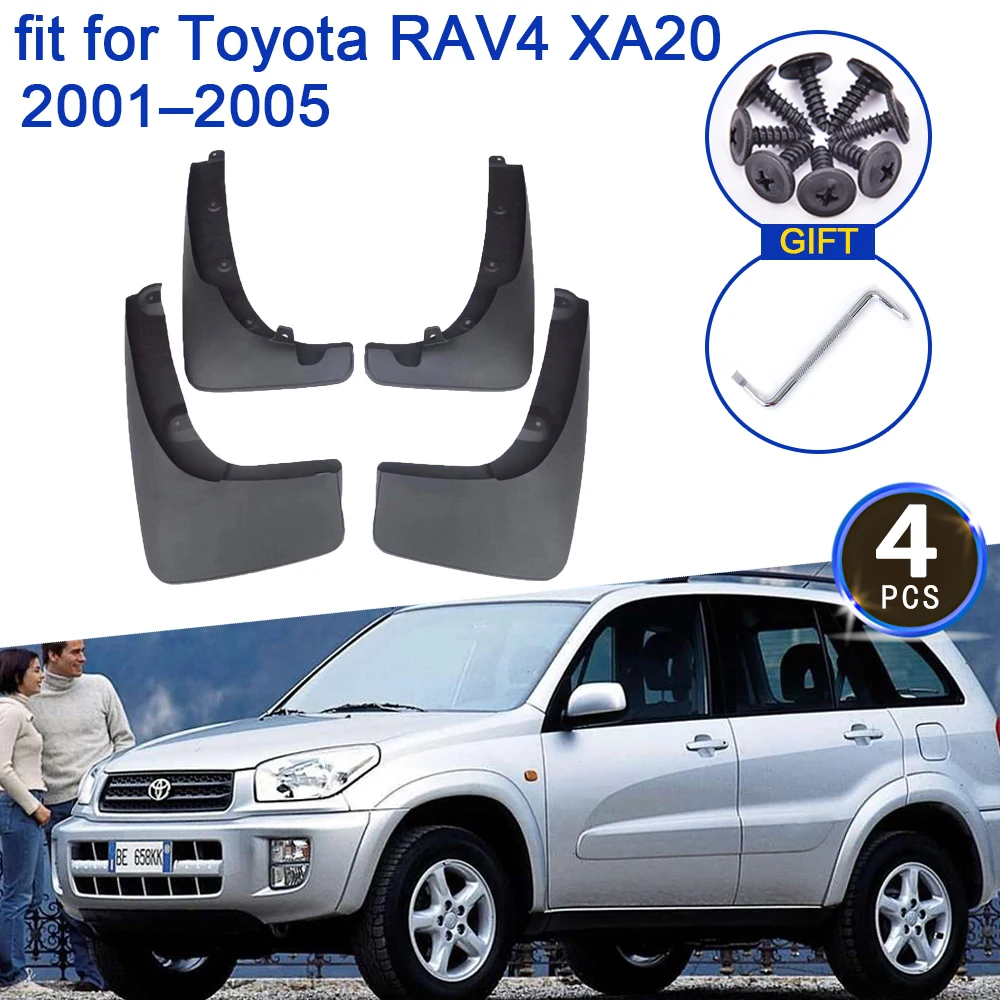 Mudflap for Toyota RAV4 RAV 4 XA20 2001 2002 2003 2004 2005 Mudguard ...