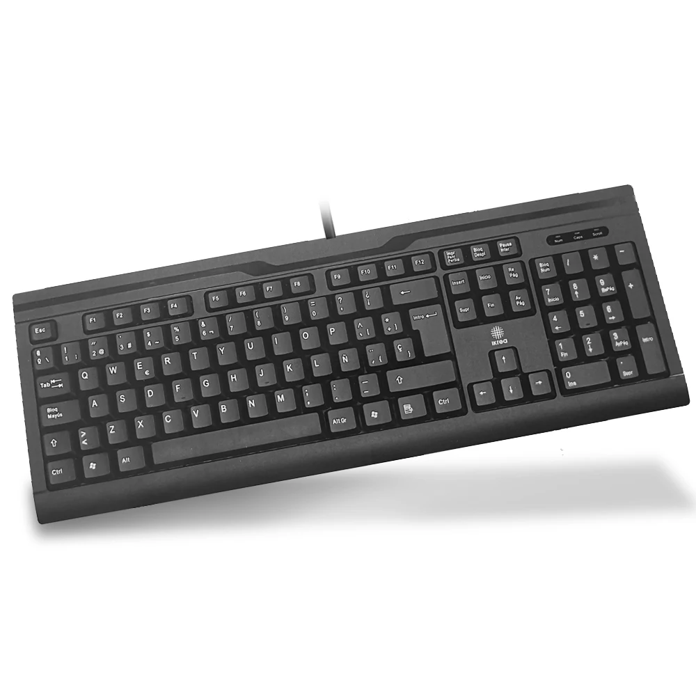 teclado mecánico para ordenador y portátil PC teclado usb español con ...