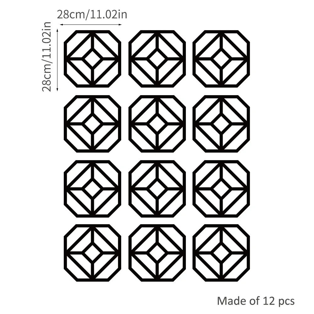 3d Octagon Template