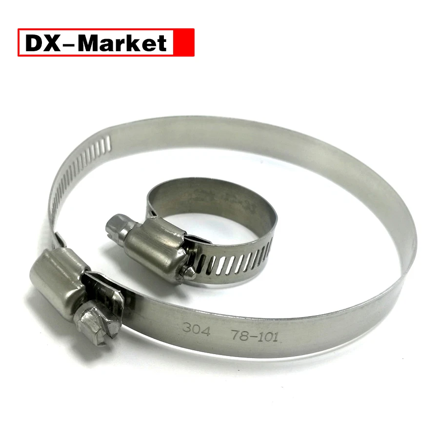 316 Stainless Steel 8-41mm Hose Clamps Kit 54pcs Adjustable Hoop ...