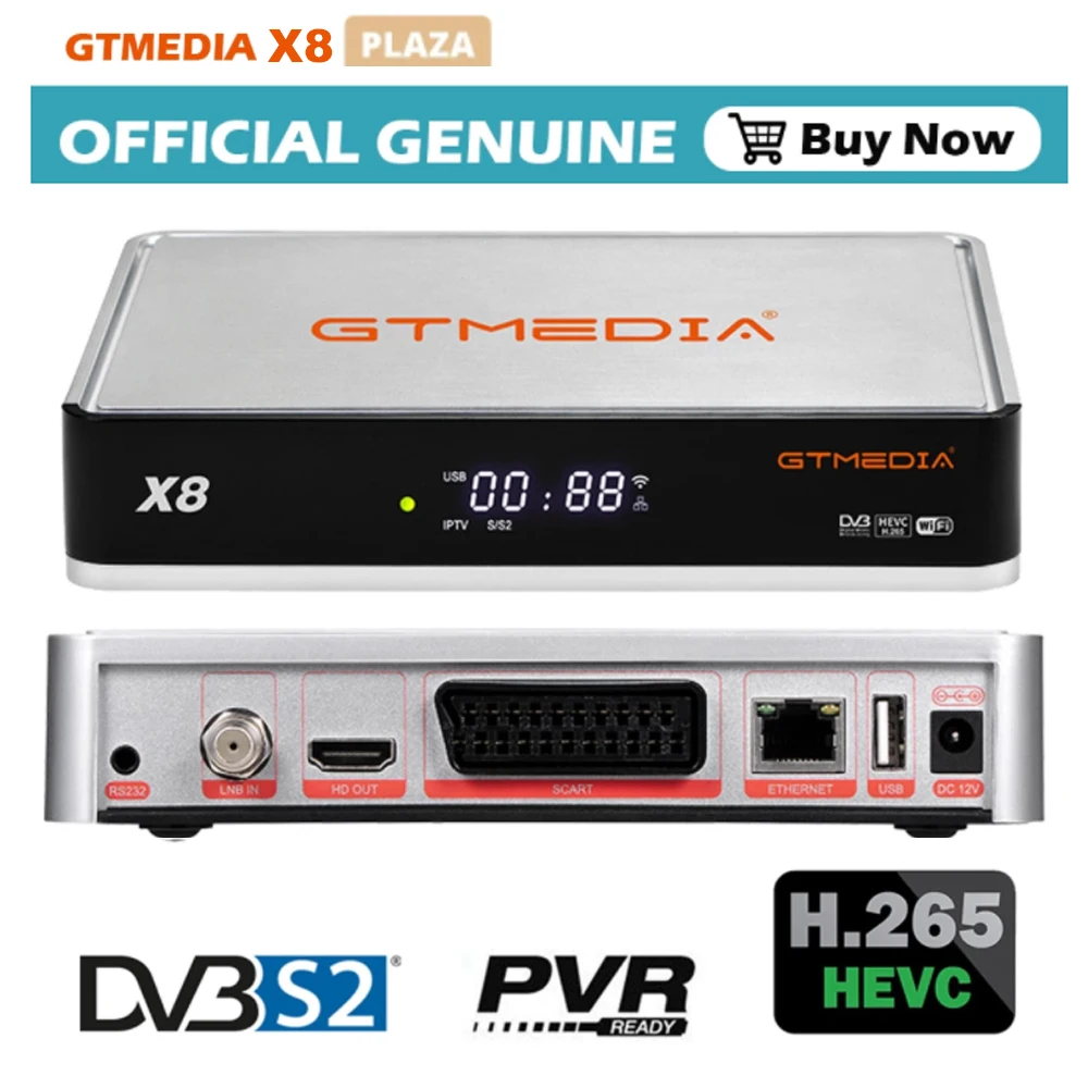 GTMedia-X8-Satellite-Receiver-1080P-DVB-S2-S2X-Multi-stream-Support ...