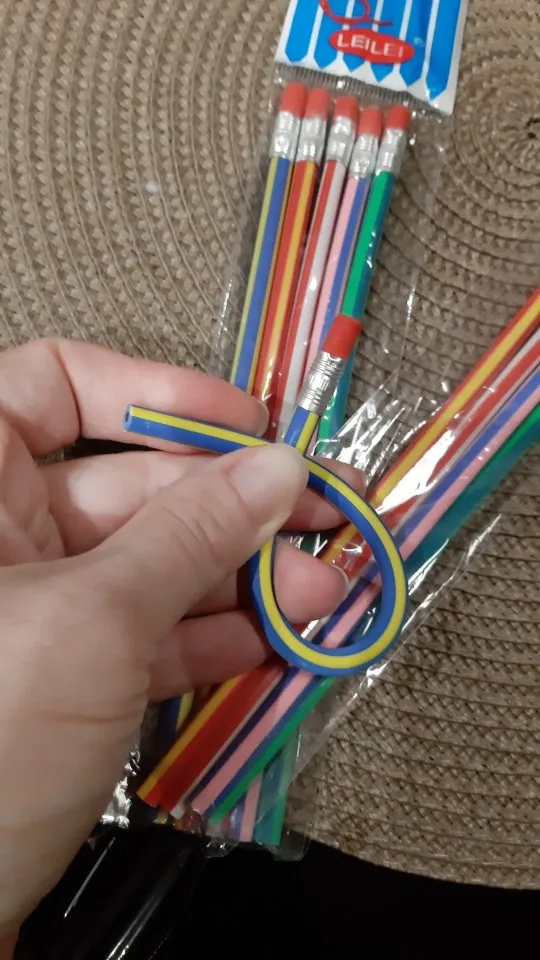 Flexible Pencils with Eraser (5 pcs) - Life Changing Products