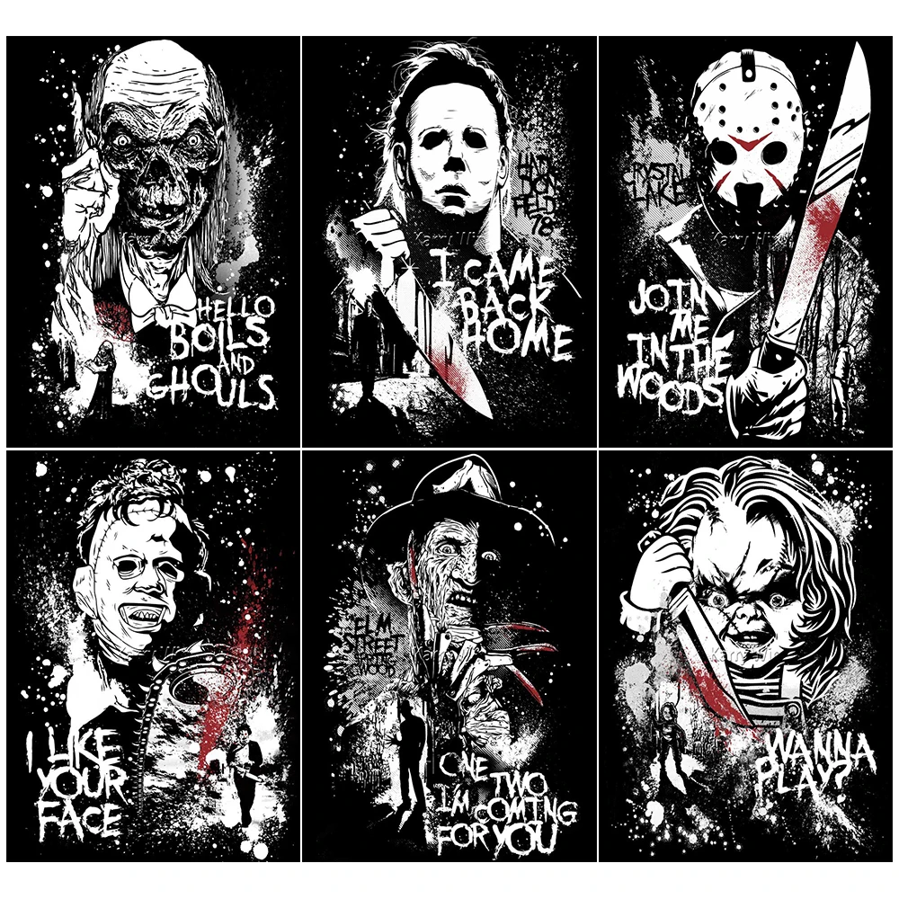 Diamond-Painting-Horror-Movie-Character-Collection-Series-Ghost-King ...