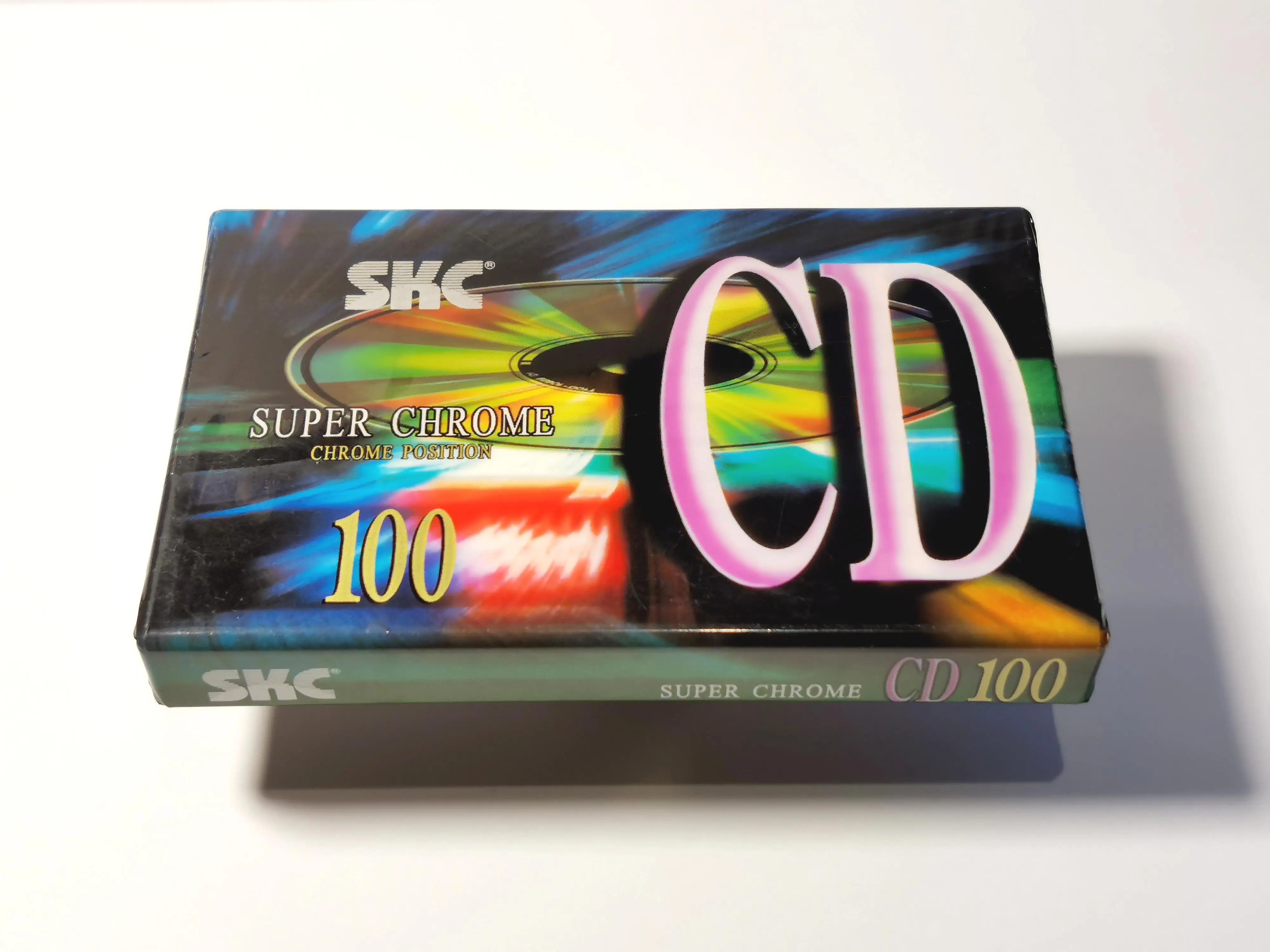 컴팩트 카세트 SKC CD 100 슈퍼 크롬|블랭크 레코드 & 테이프| - AliExpress