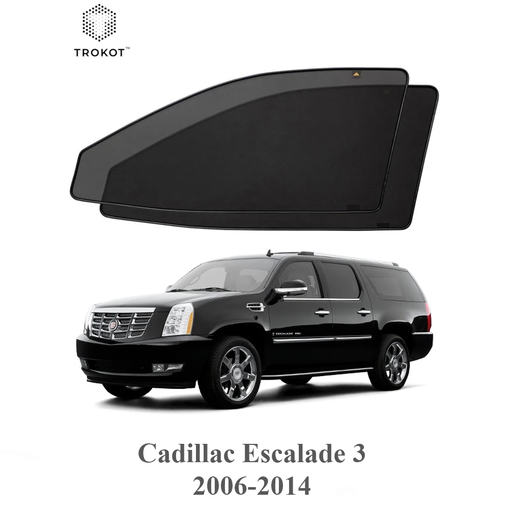 Cadillac Escalade 3 Magnetic head window curtains for car Sunshade ...