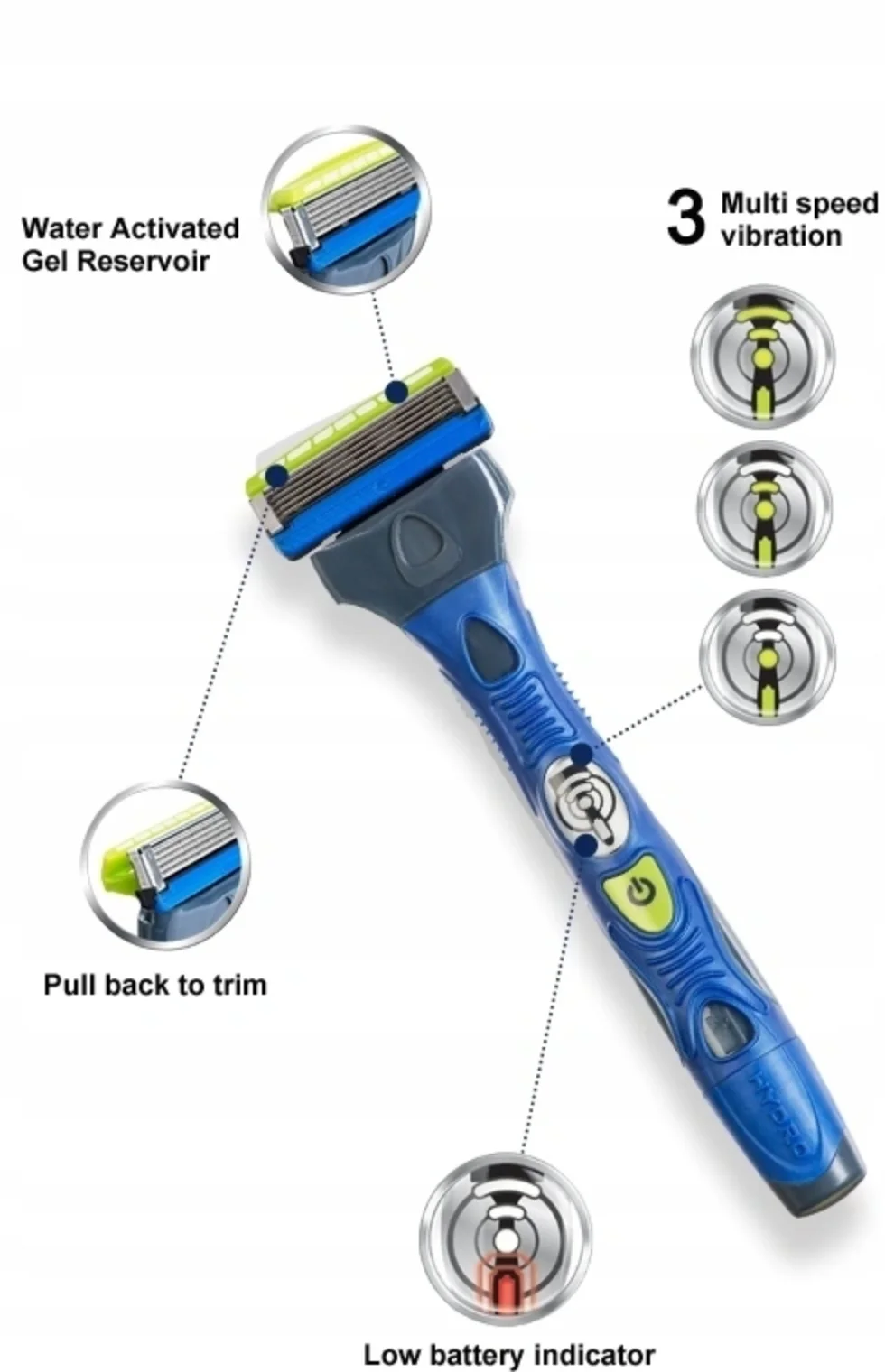 Schick Hydro 5 Power Select