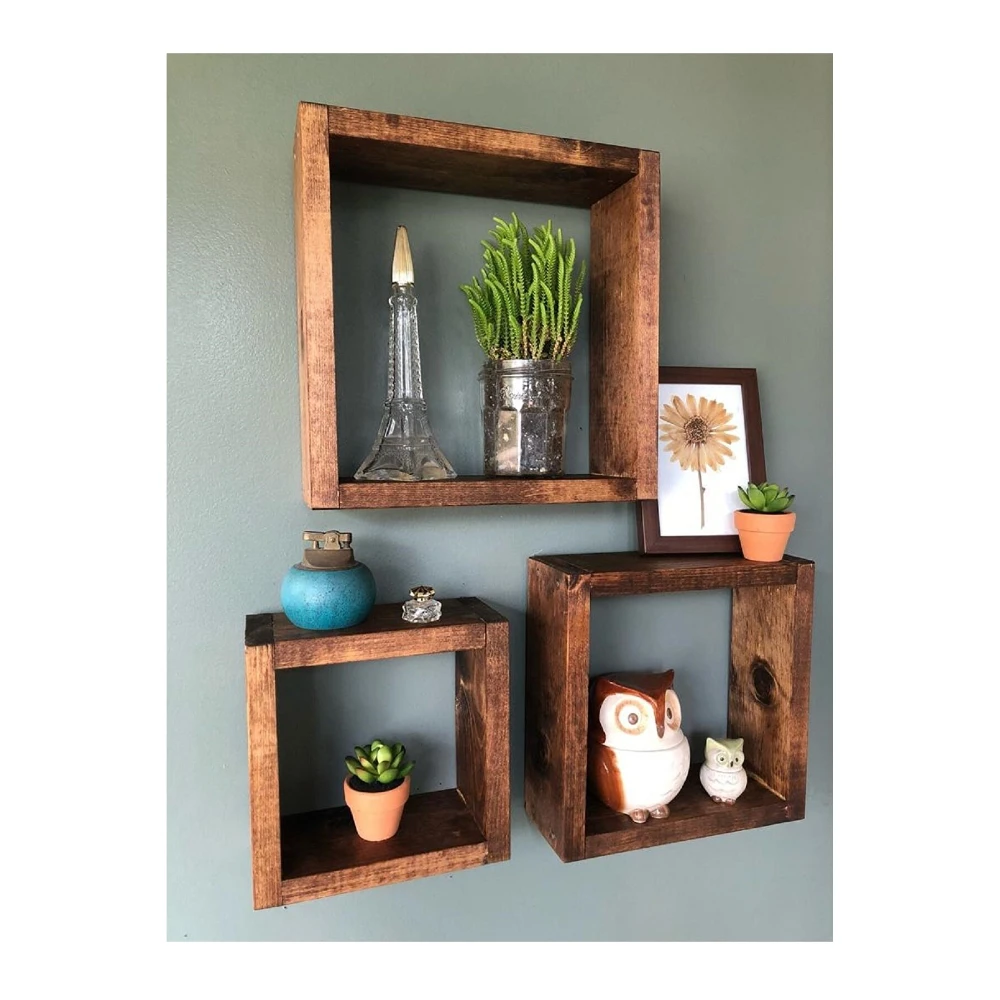 Square Bookcase Shelves