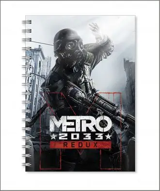 Notebook Metro 2033 ㎡ 4, A4|Cuadernos| - AliExpress