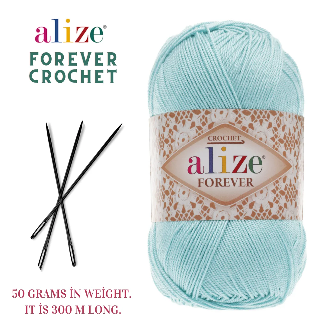 Alize Forever Soft Microfiber Yarn for Hand Knitting Crochet Thread DIY ...