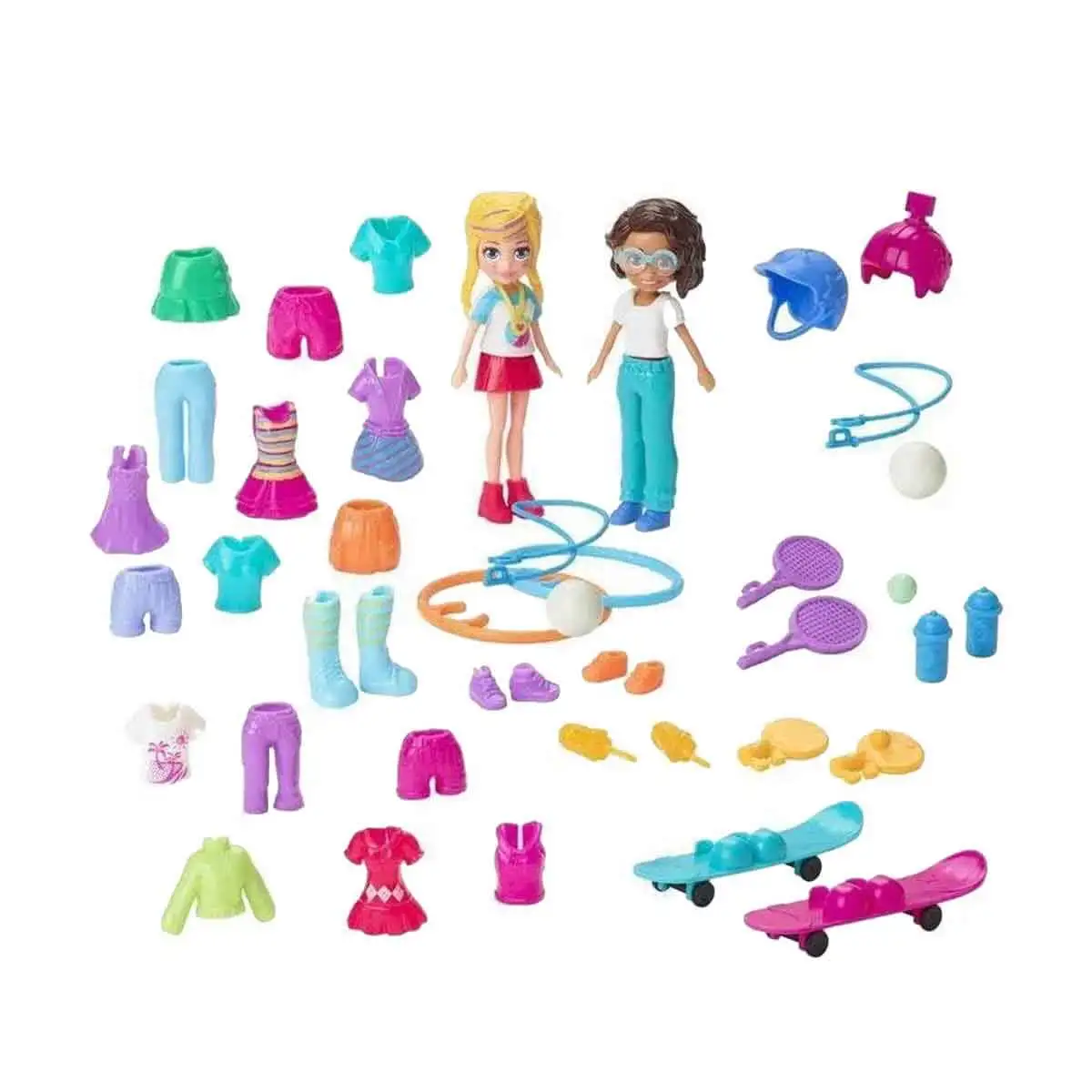 Polly Pocket Big Fashion Game Set GGJ48 Girl Gift Toy For Child Baby