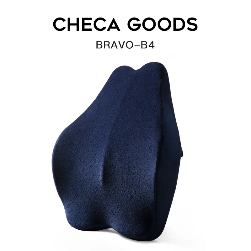 CHECA-GOODS-Memory-Foam-back-Cushion-Comfortable-Support-in-Your-Car-or ...