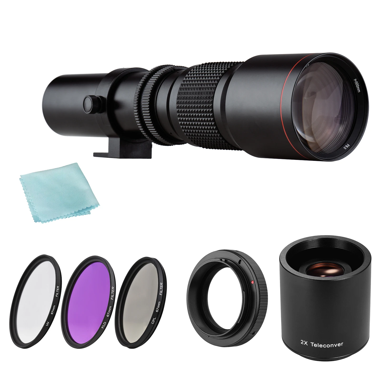 Camera-Super-Telephoto-Lens-500mm-F-8-0-32-Manual-Zoom-T-Mount-UV-CPL ...